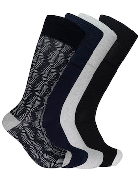 Set de calcetín JBE de algodón para hombre 4 pares